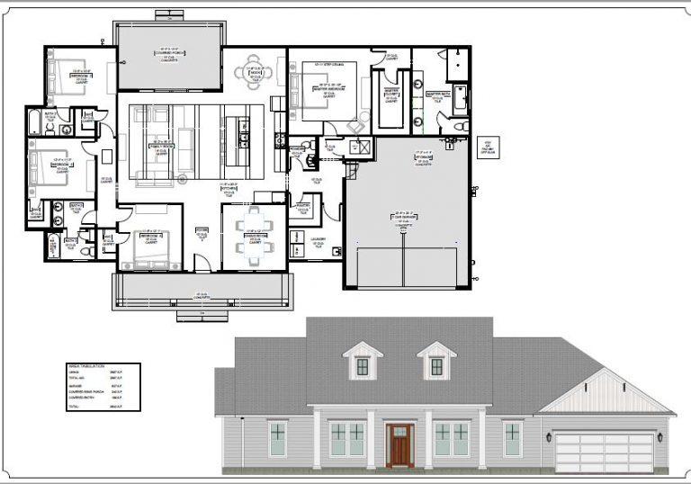Plan of the Month: The Drayton | Collins Builders Blog