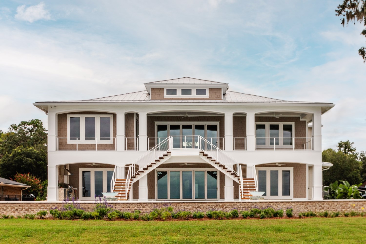 Custom Built Riverfront Key West Style Estate | Collins Builders