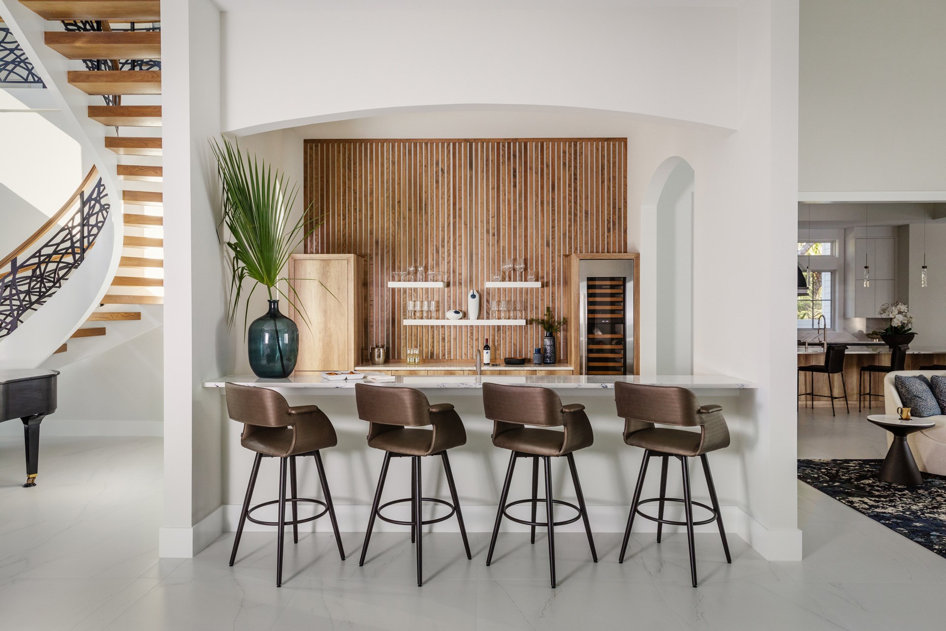 Custom Built Intracoastal Coastal Contemporary Home | Collins Builders